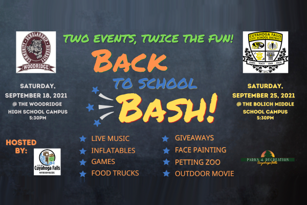 Back to School Bash | City of Cuyahoga Falls